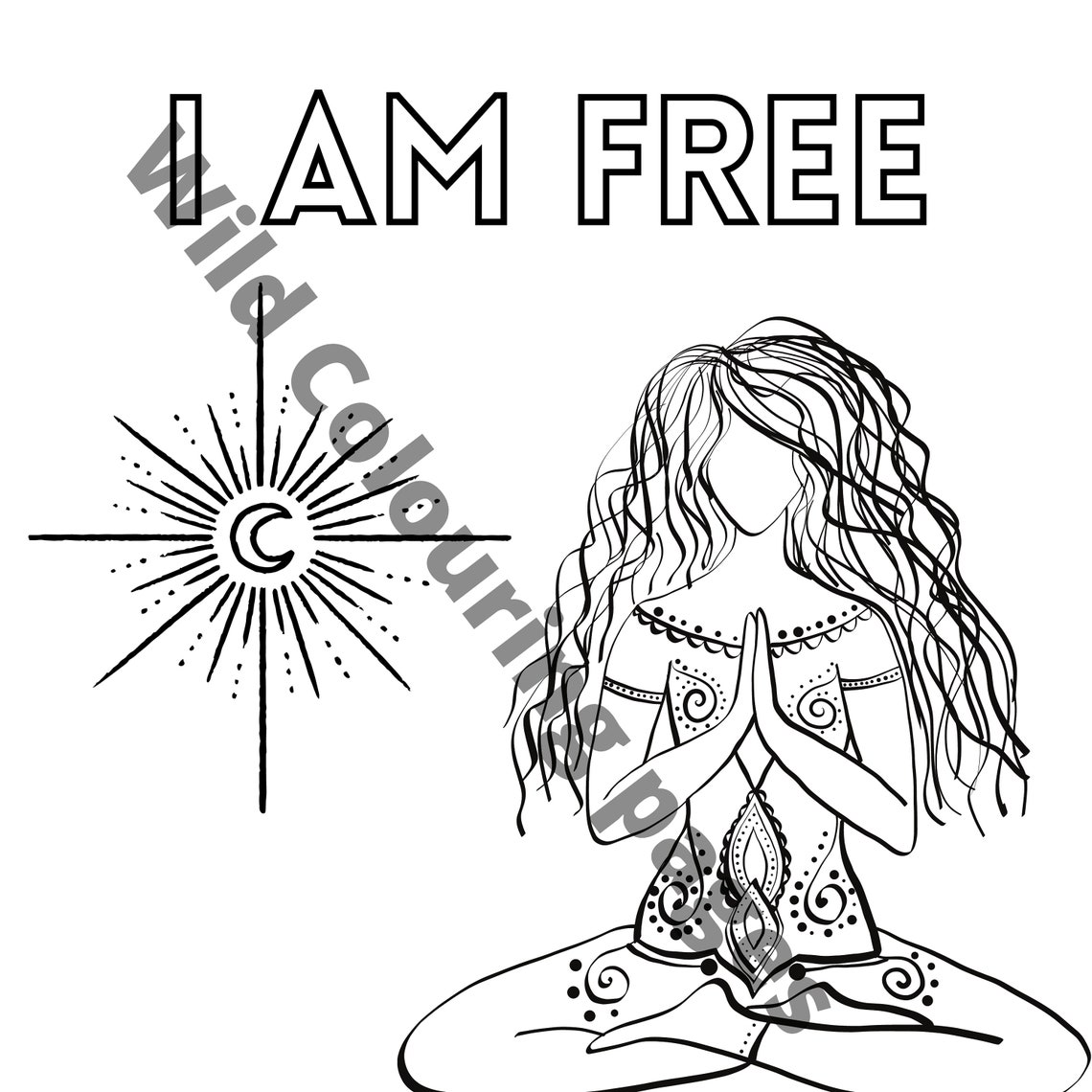 Body Positive Colouring Book Digital Download Etsy