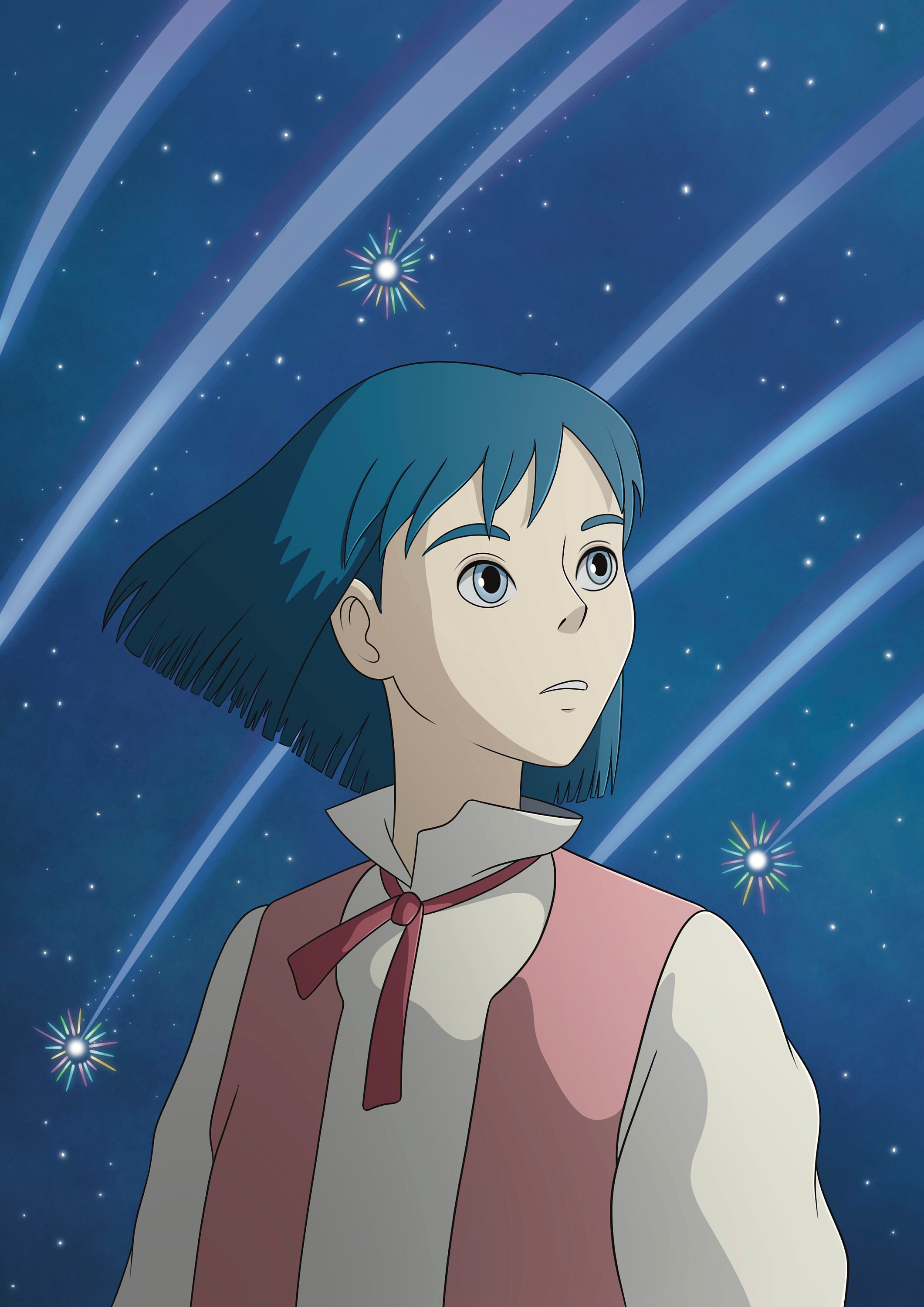 Howl With Stars Howl's Moving Castle Mini Print by Chlover - Etsy