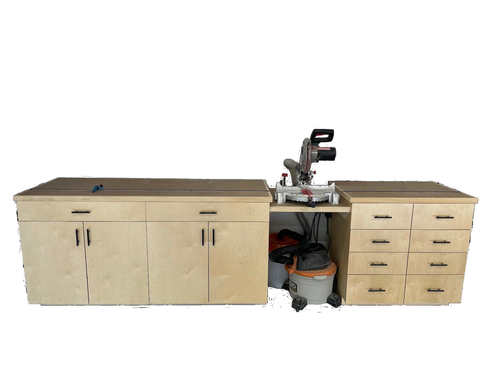 Miter Saw Station Build Plans - Etsy