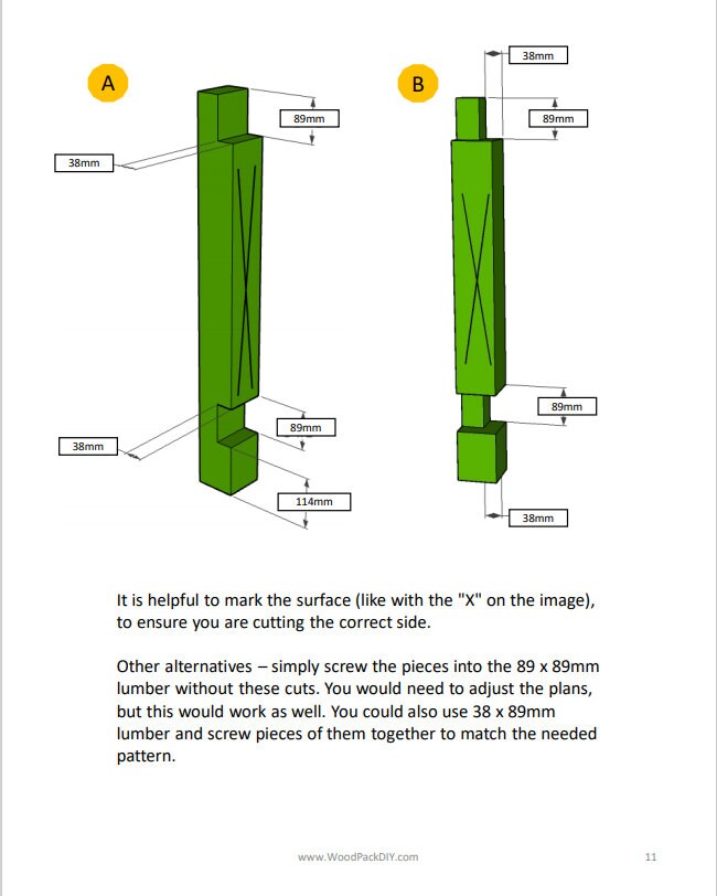 Table Saw Workbench Plan Metric Version - Etsy