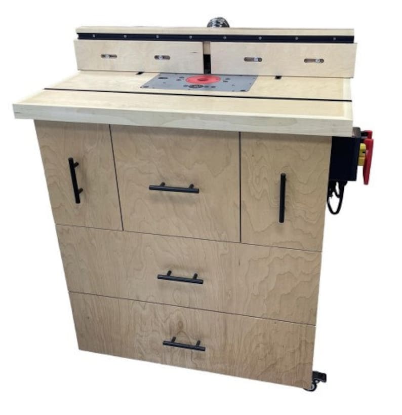 Router Table Build Plan - Etsy