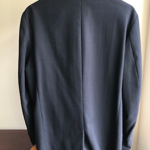 Roger David 1960s Black Club Jacket With 3 Brass Buttons Size 40 - Etsy