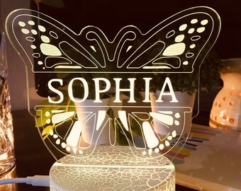 3d Custom Name Lamp - Etsy