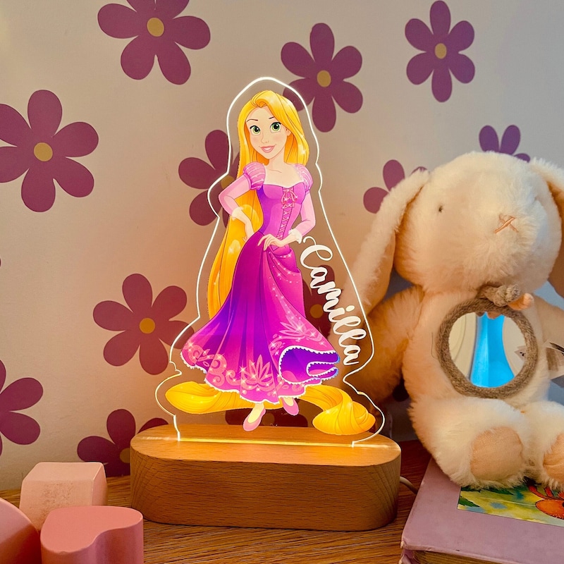 Rapunzel lamp - Etsy México