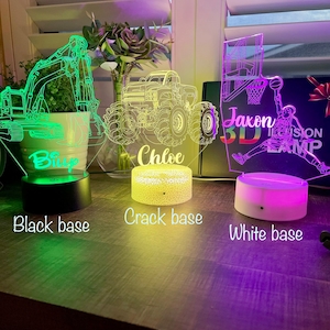 Personalised MINECRAFT Night Light - Perfect Christmas Gift Idea ...