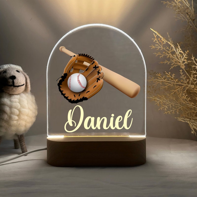 Baseball Light - Etsy