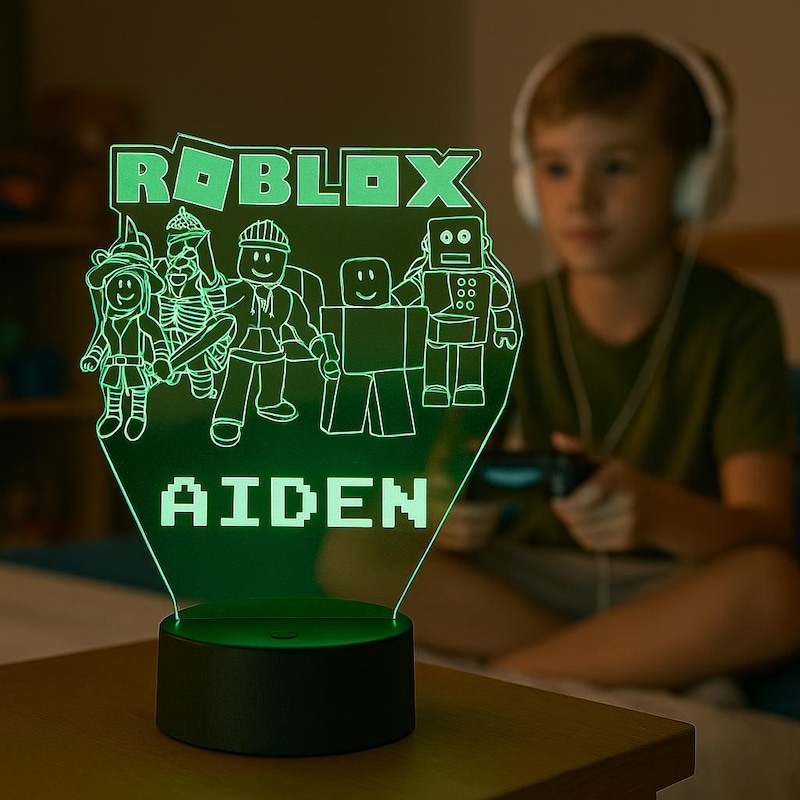 Roblox 3d Lamp - Etsy UK