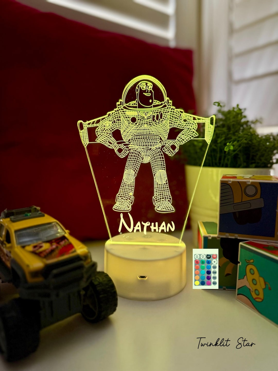 Personalised TOY STORY Night Light - Perfect Christmas Gift Idea ...