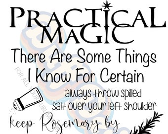 Practical Magic Svg - Etsy