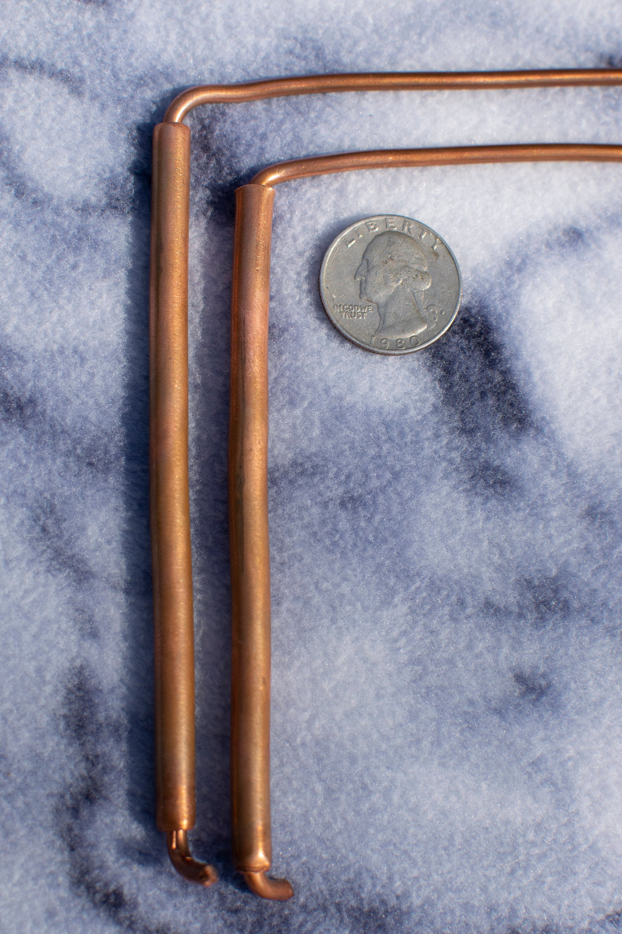 Copper Handle 10 Inch Dowsing Rods Handmade - Etsy