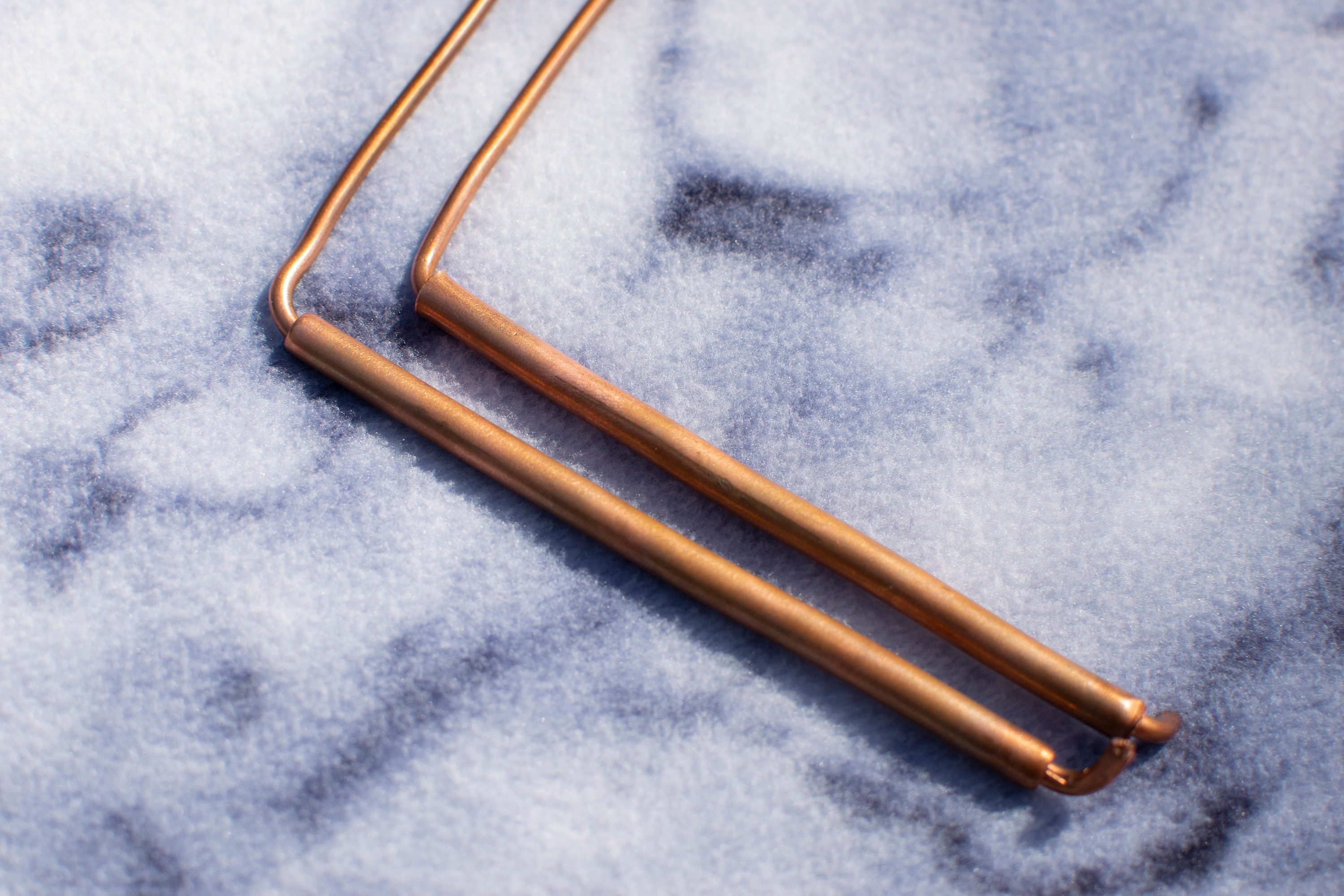 Copper Handle 10 Inch Dowsing Rods - Handmade! - Etsy
