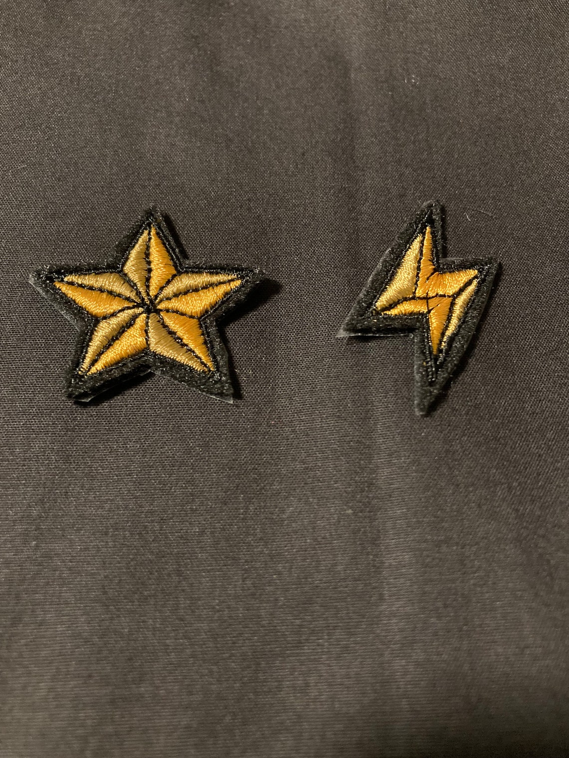 Anya Stella Star Tonitrus Bolt Anime Inspired Embroidery Patch Iron on ...