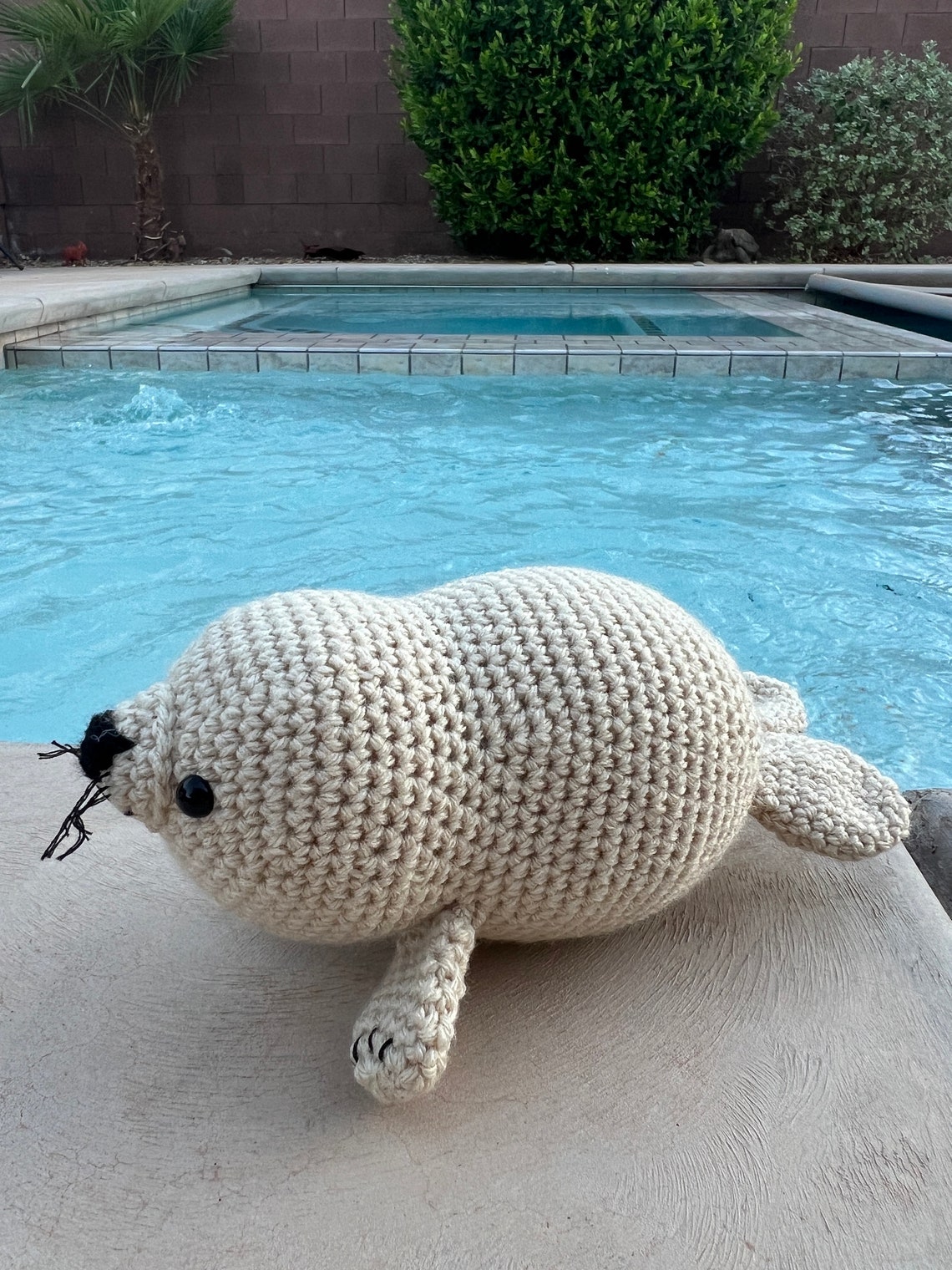 Plush Seal Pup Crochet Amigirumi - Etsy