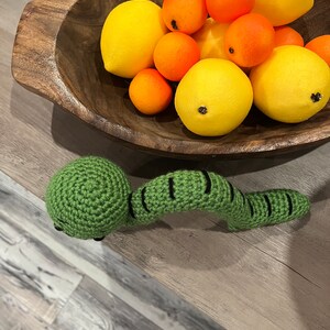 Plush Inchworm Amigurumi Crochet Animal - Etsy