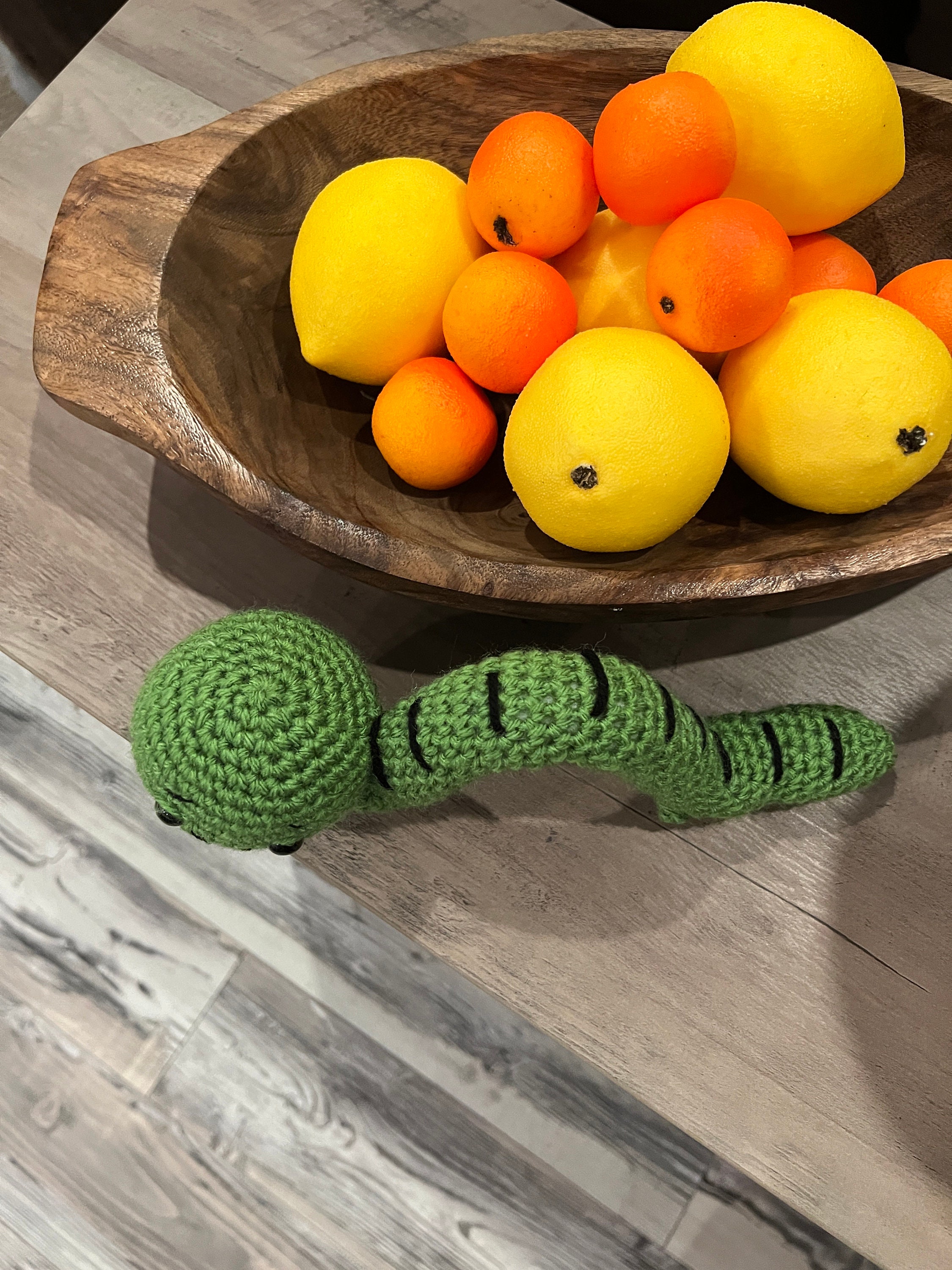 Plush Inchworm Amigurumi Crochet Animal - Etsy