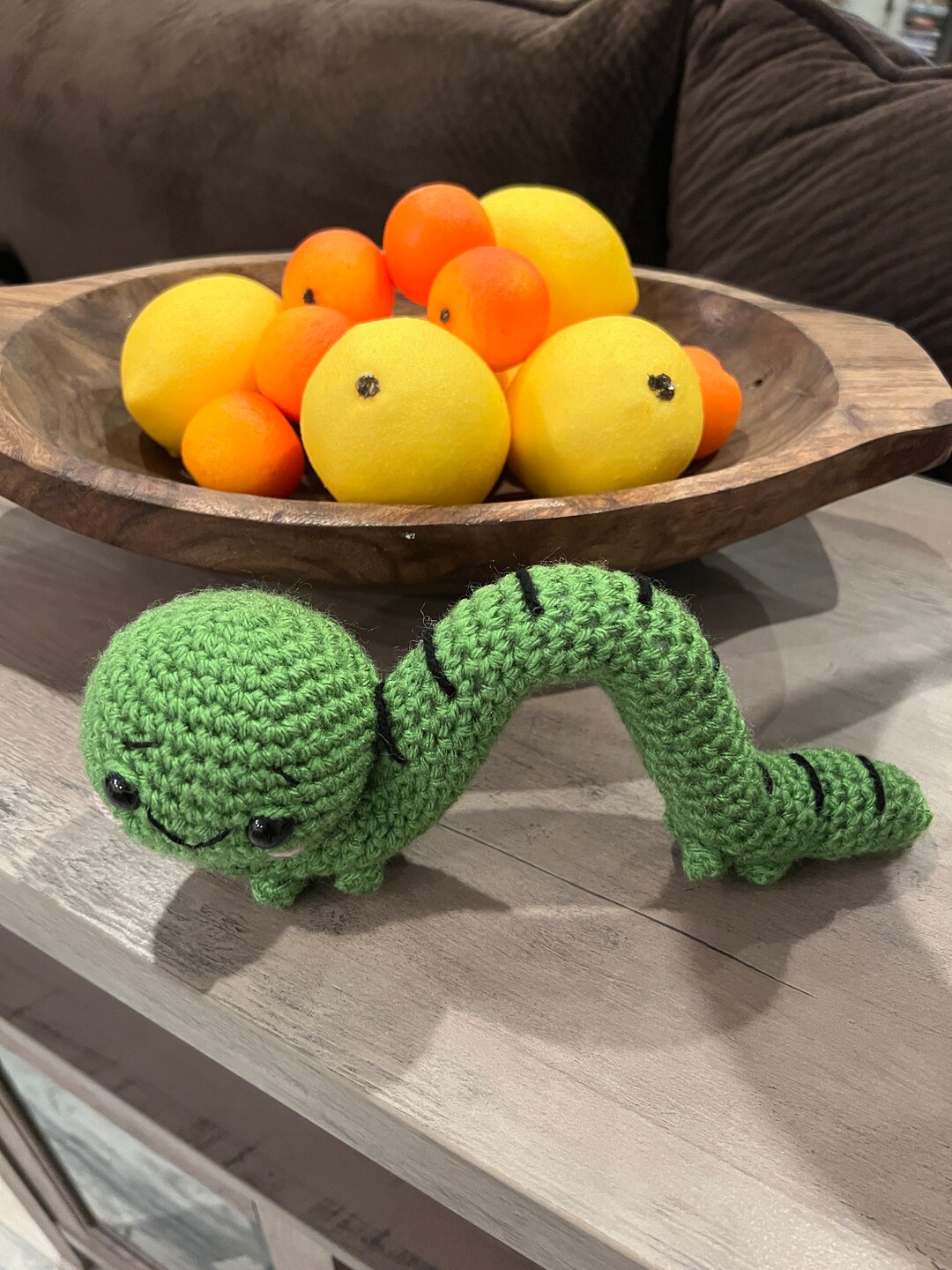 Plush Inchworm Amigurumi Crochet Animal - Etsy