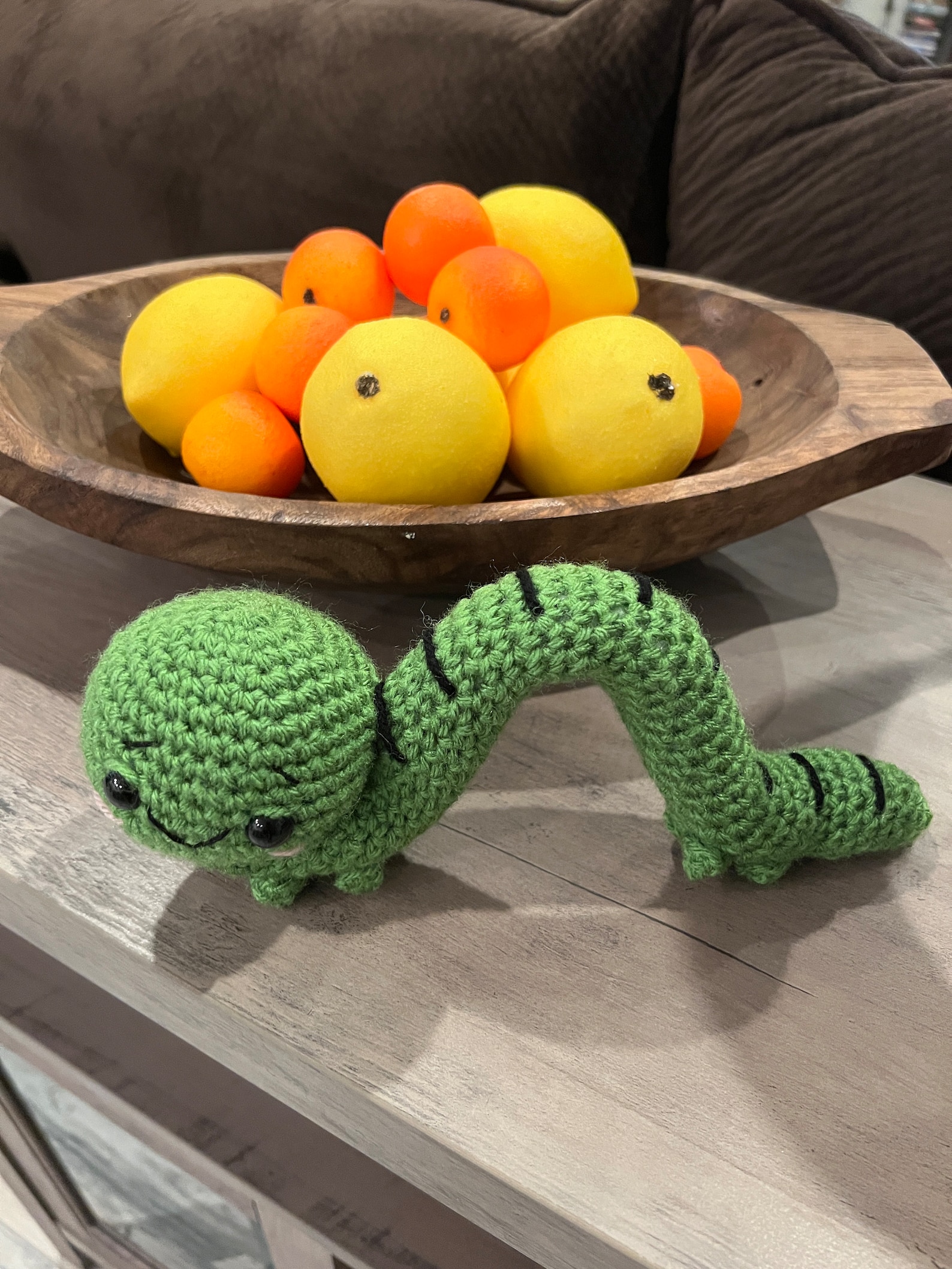 Plush Inchworm Amigurumi Crochet Animal - Etsy