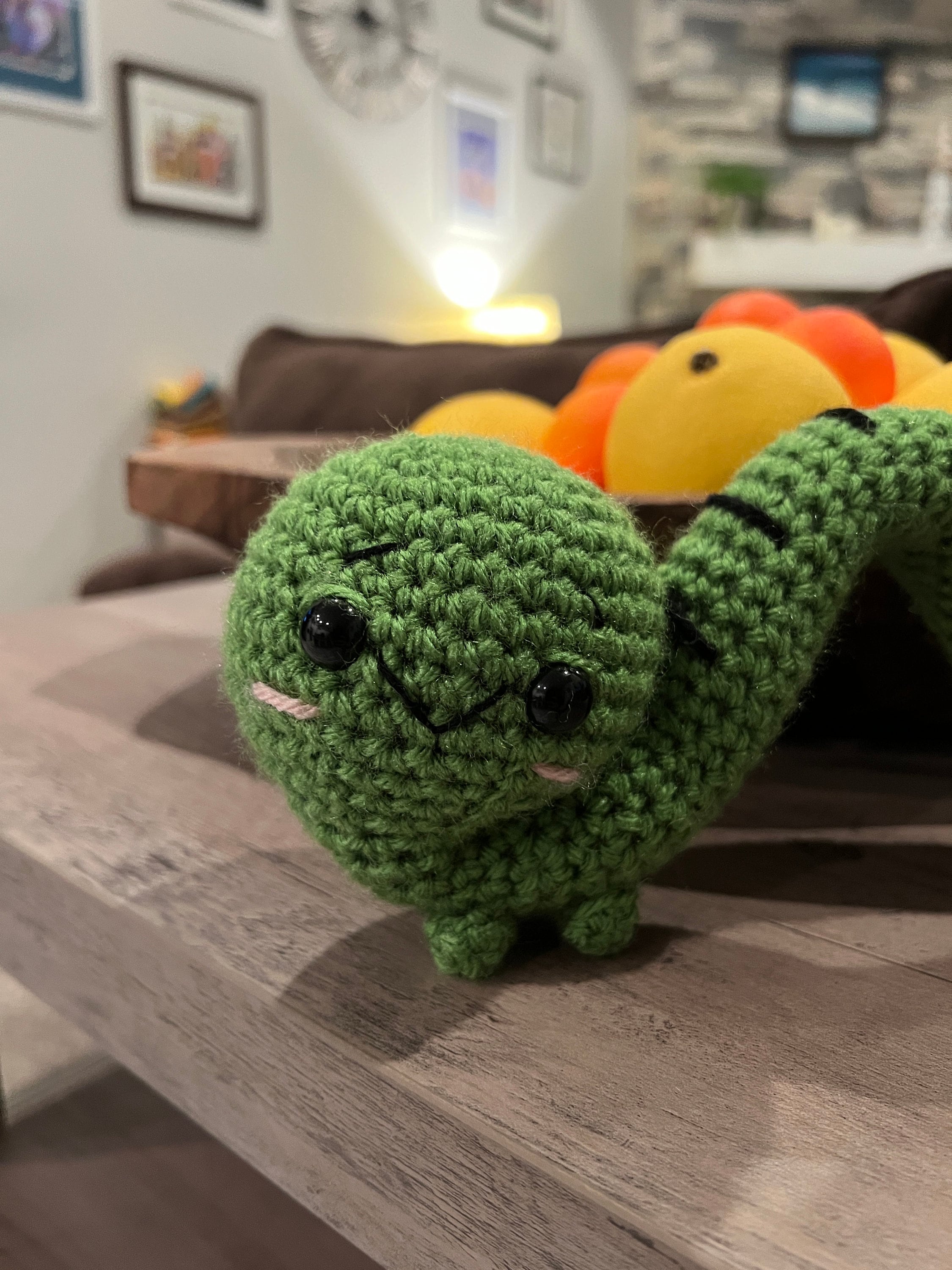 Plush Inchworm Amigurumi Crochet Animal - Etsy