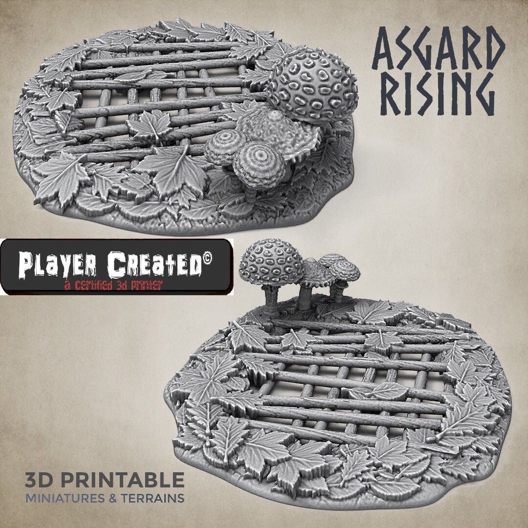 D&D Terrain Wolf Trap Pit Trap Asgard Rising | Drop Scenery | Scenery ...
