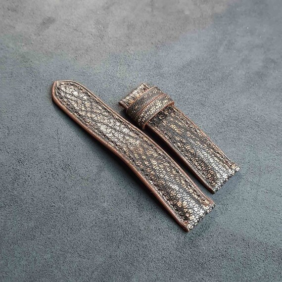 Brown Leather Watch Strap 24 mm. Brown Leather Watch Strap | Etsy