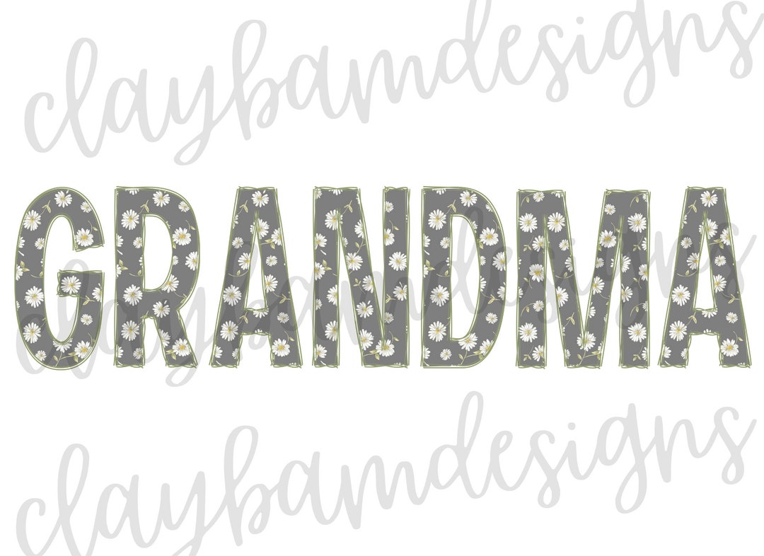 Mama Daisy Png, Daisy Png, Grandma Daisy Png, Mimi Daisy Png, Floral ...
