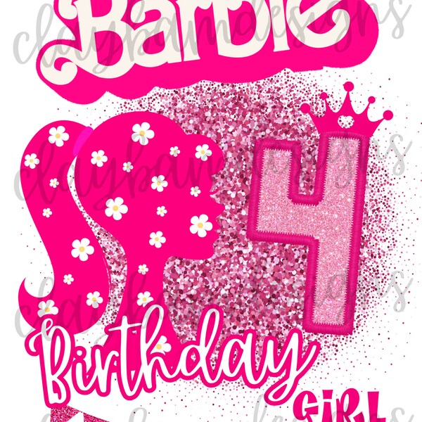 Barbie Birthday Shirts - Etsy