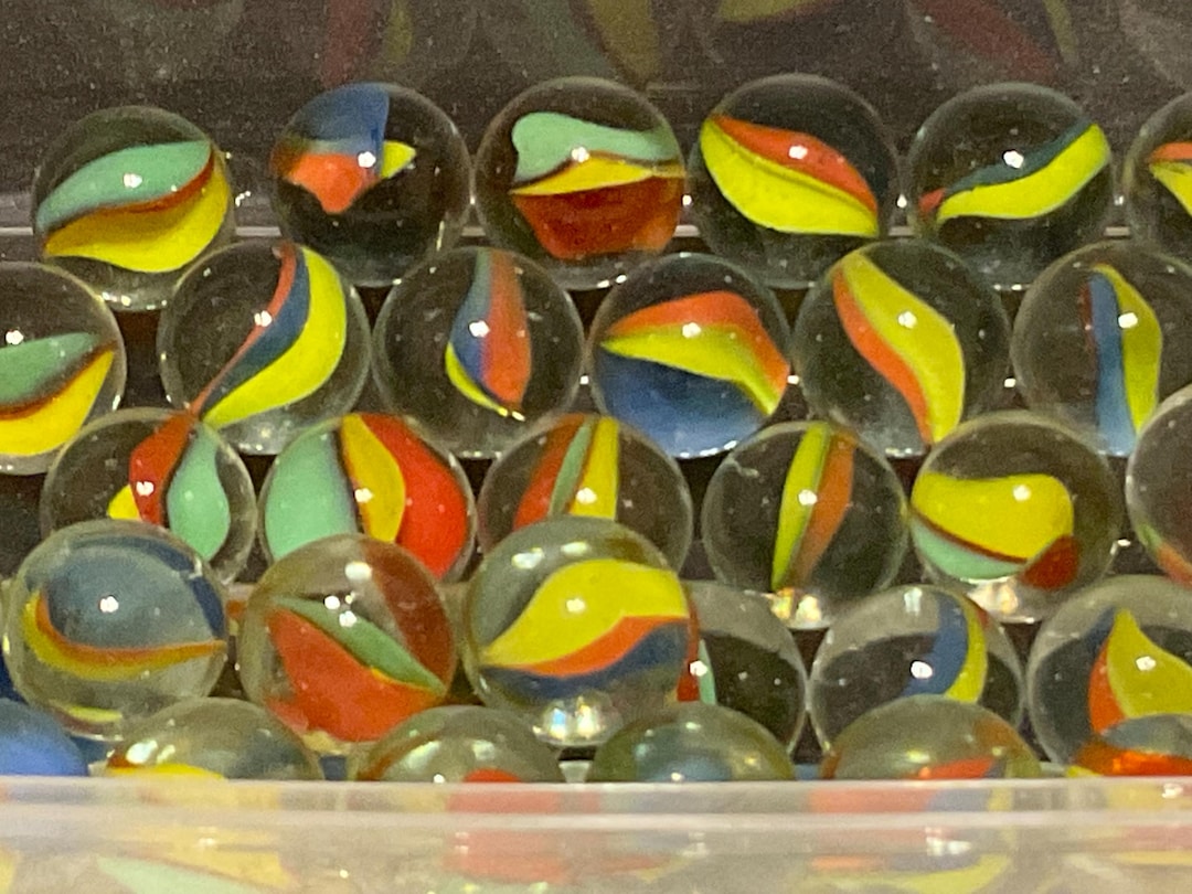 Vintage Marbles, Cats Eye Marbles, Glass Marbles, Marble Run, Collectors Marbles, Vase Fillers ...