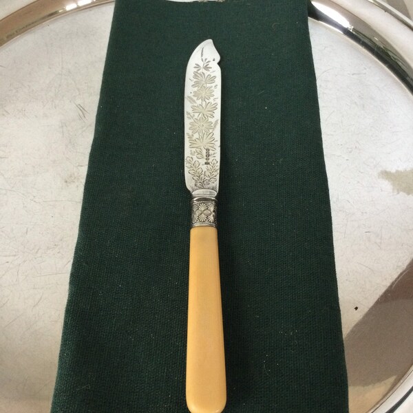 Silver Fish Knife - Etsy