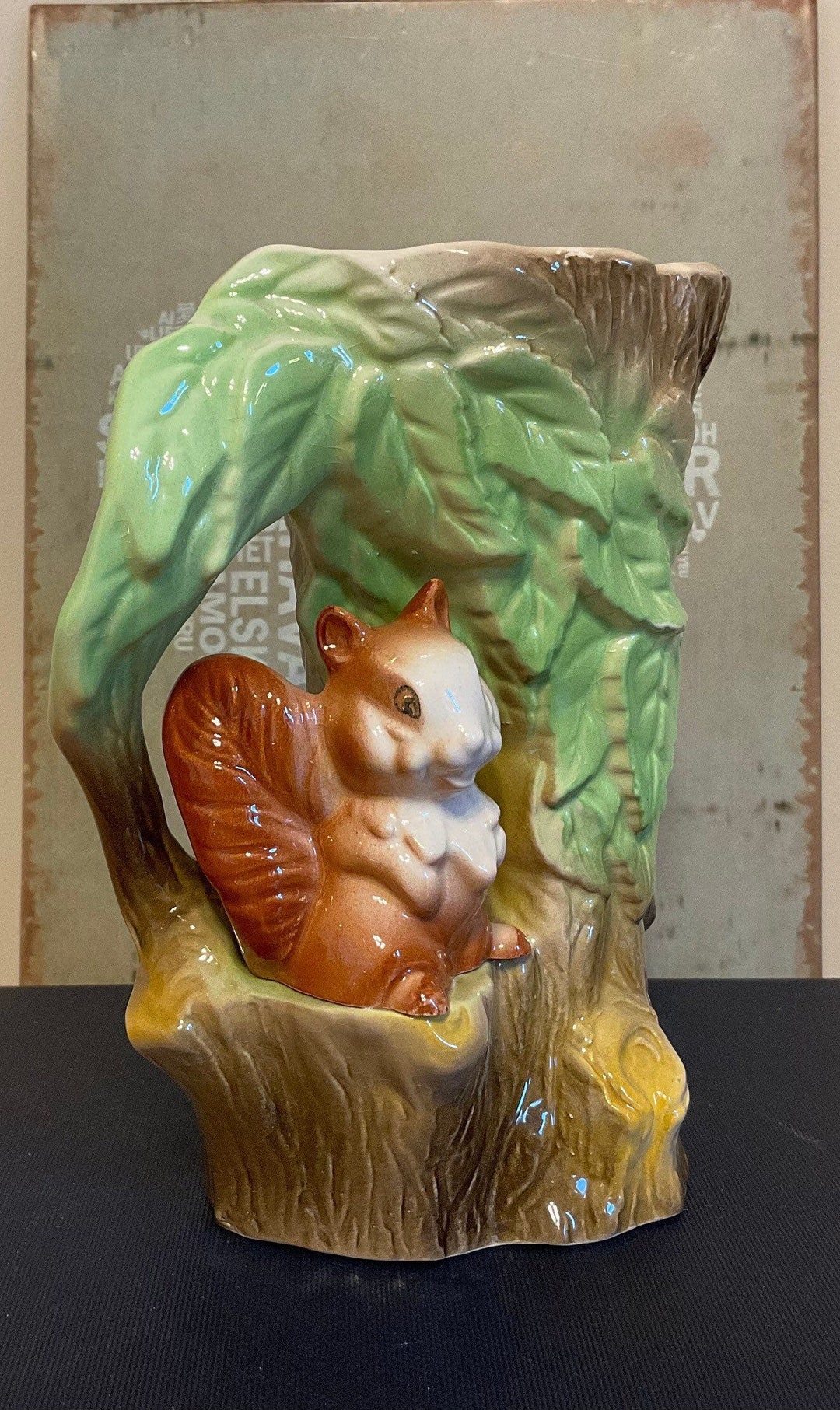 Vintage Eastgate Pottery Vase, Withernsea, Collectible Squirrel Vase ...