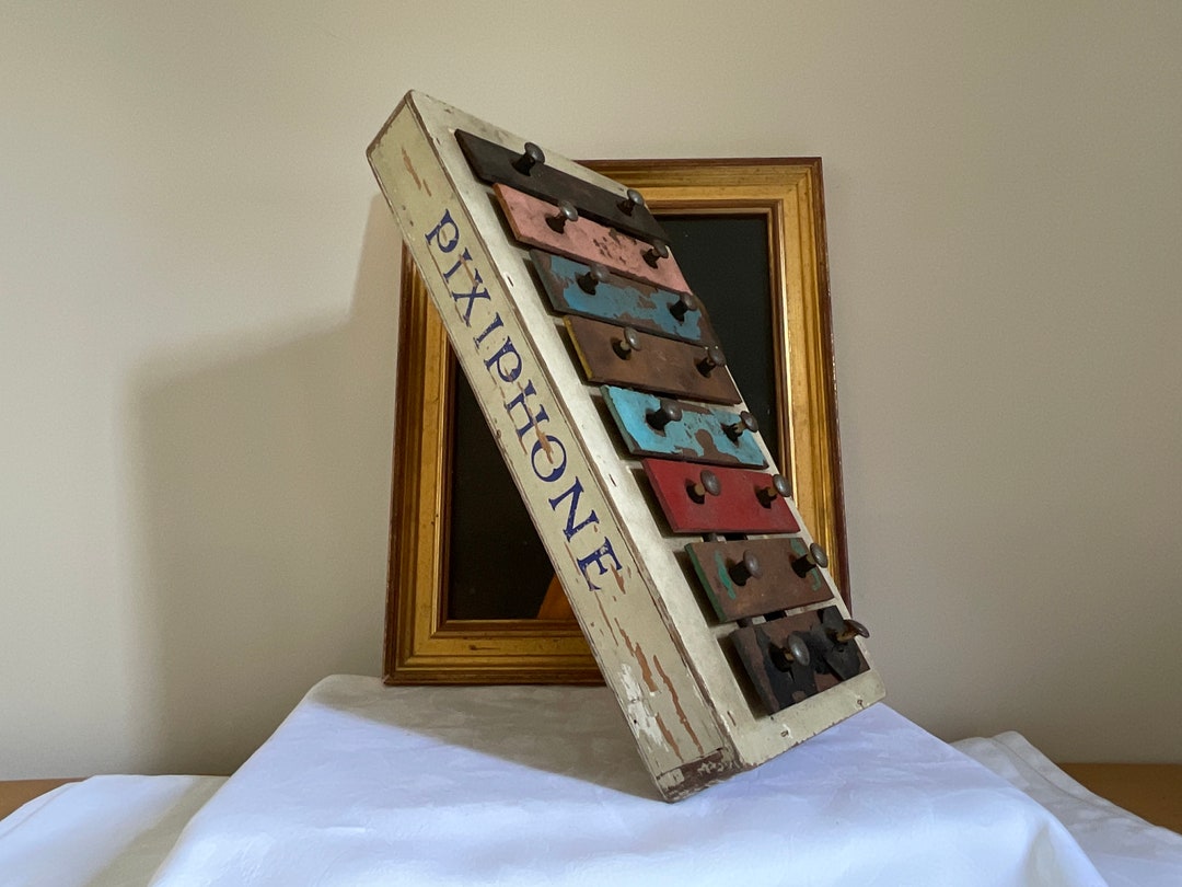 Pixiphone Xylophone 1960 Musical Instrument, Home Decor, Rustic ...