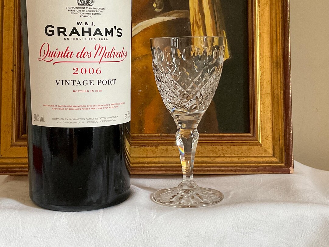 Vintage High Quality Crystal Sherry Glass, Luxury Glasssware ...