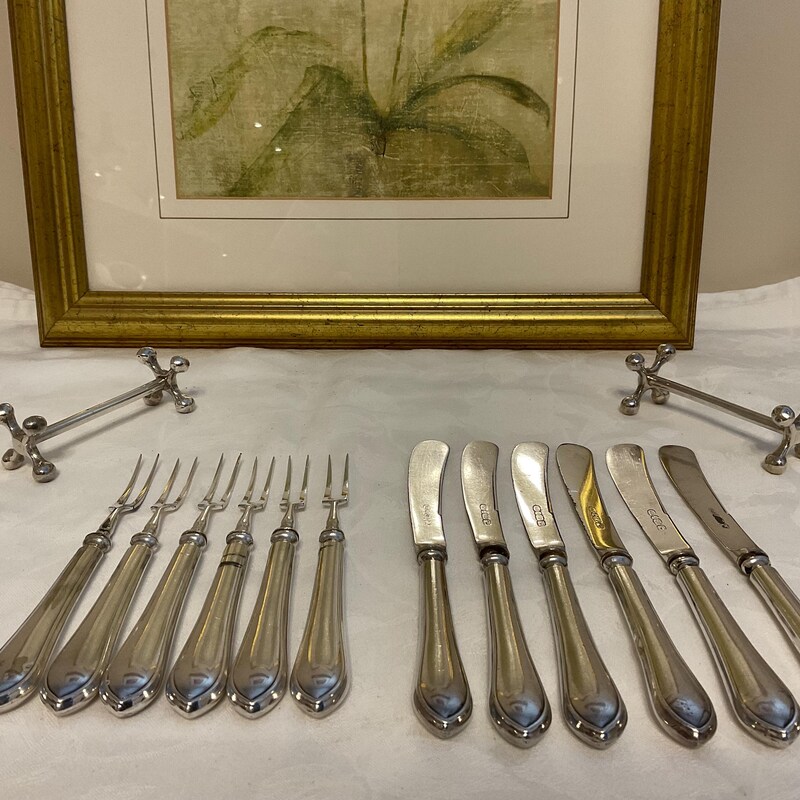 Silver Plated Fruit Knife - Etsy