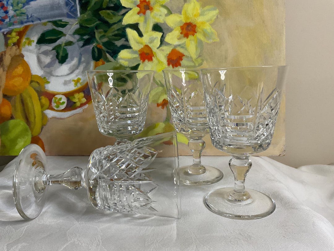 Vintage Thomas Webb Lead Crystal Liqueur Glasses, Set of 4 - Etsy