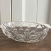 Vintage Cut Glass Rose Bowl With Silver Mesh Lid, Fine Quality Weighty ...
