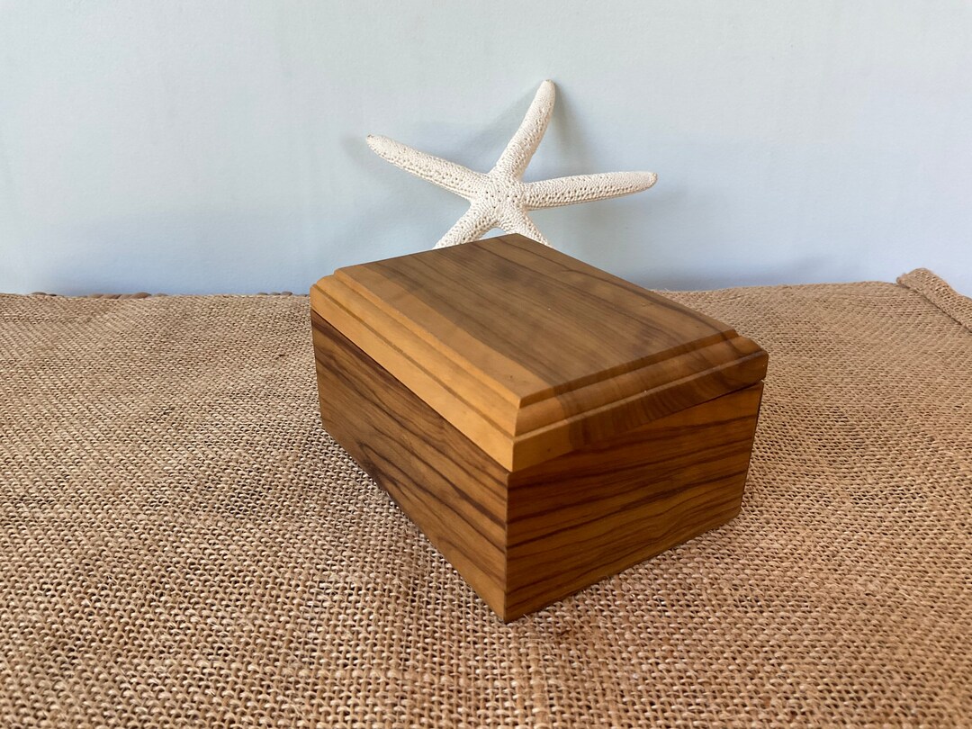 Hand Crafted Wooden Box, Hinged Wooden Box, Teak Box, Hand Made Box ...