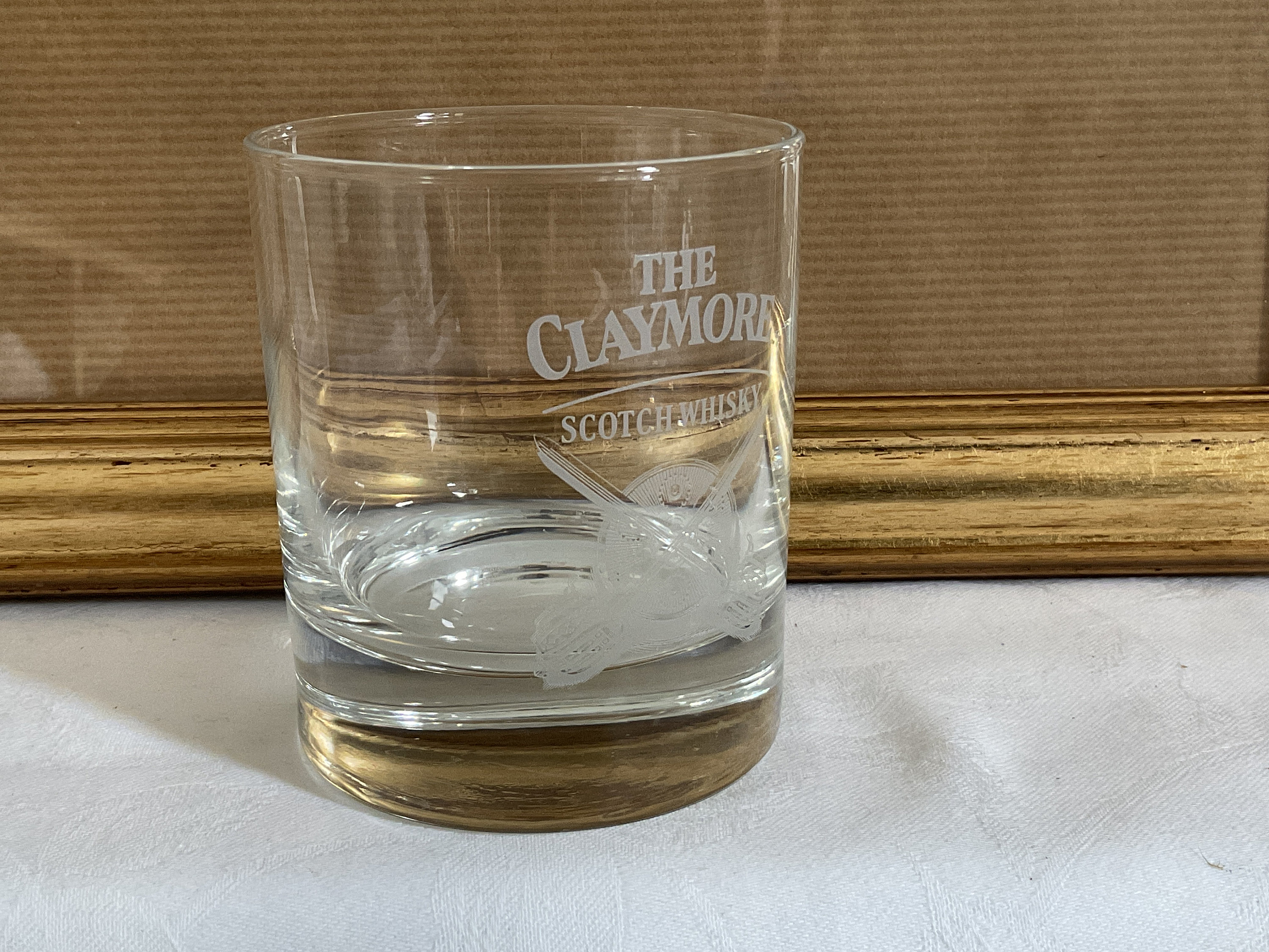 Vintage Claymore Scotch Whisky Tumbler, Crossed Swords Logo - Etsy