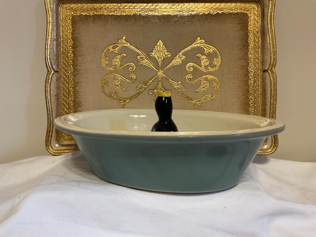 Large Vintage Denby Stoneware Oval Pie Dish, 2 3/4pint Capacity, Manor ...