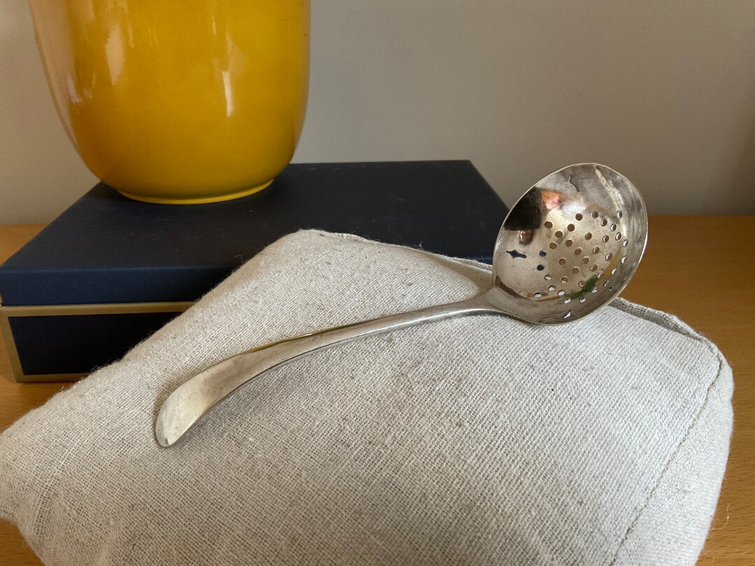 Incredibly Beautiful Victorian Silver Sugar Sifting Spoon, Vintage Home ...