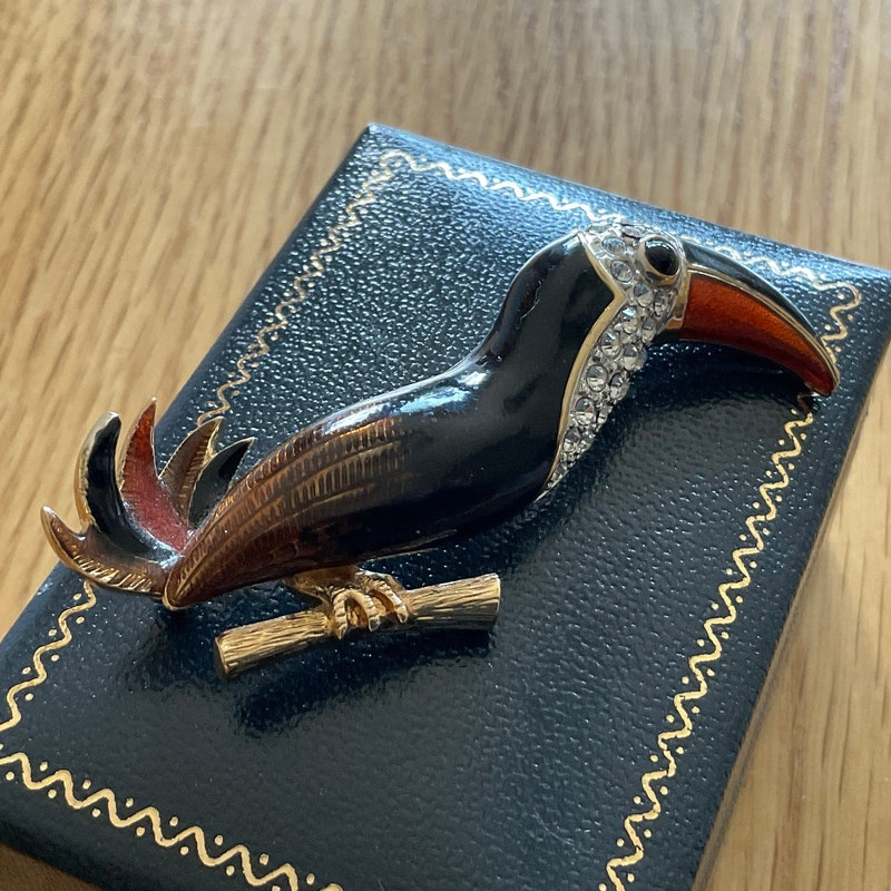 Toucan Brooch - Etsy