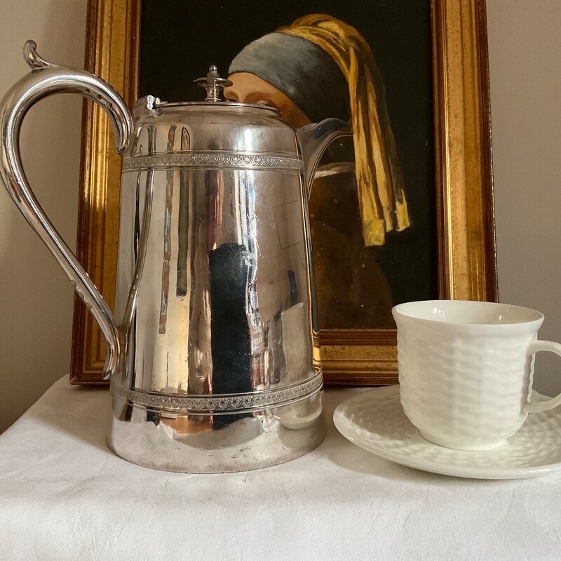 Silver Coffee Pot - Etsy