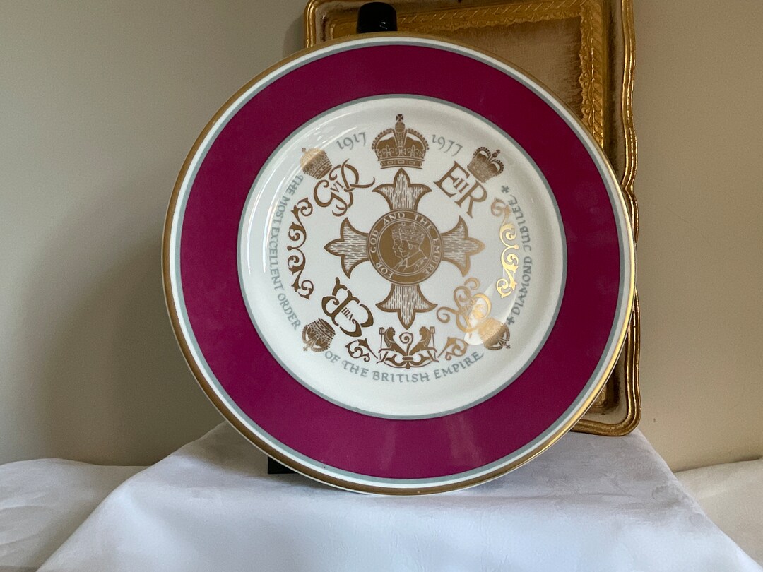 Order of the British Empire Large Commemorative Fine Ceramic Plate ...