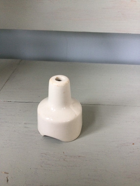 Vintage Cream Ironstone Pie Funnel Pie Chimney Pie Vent | Etsy