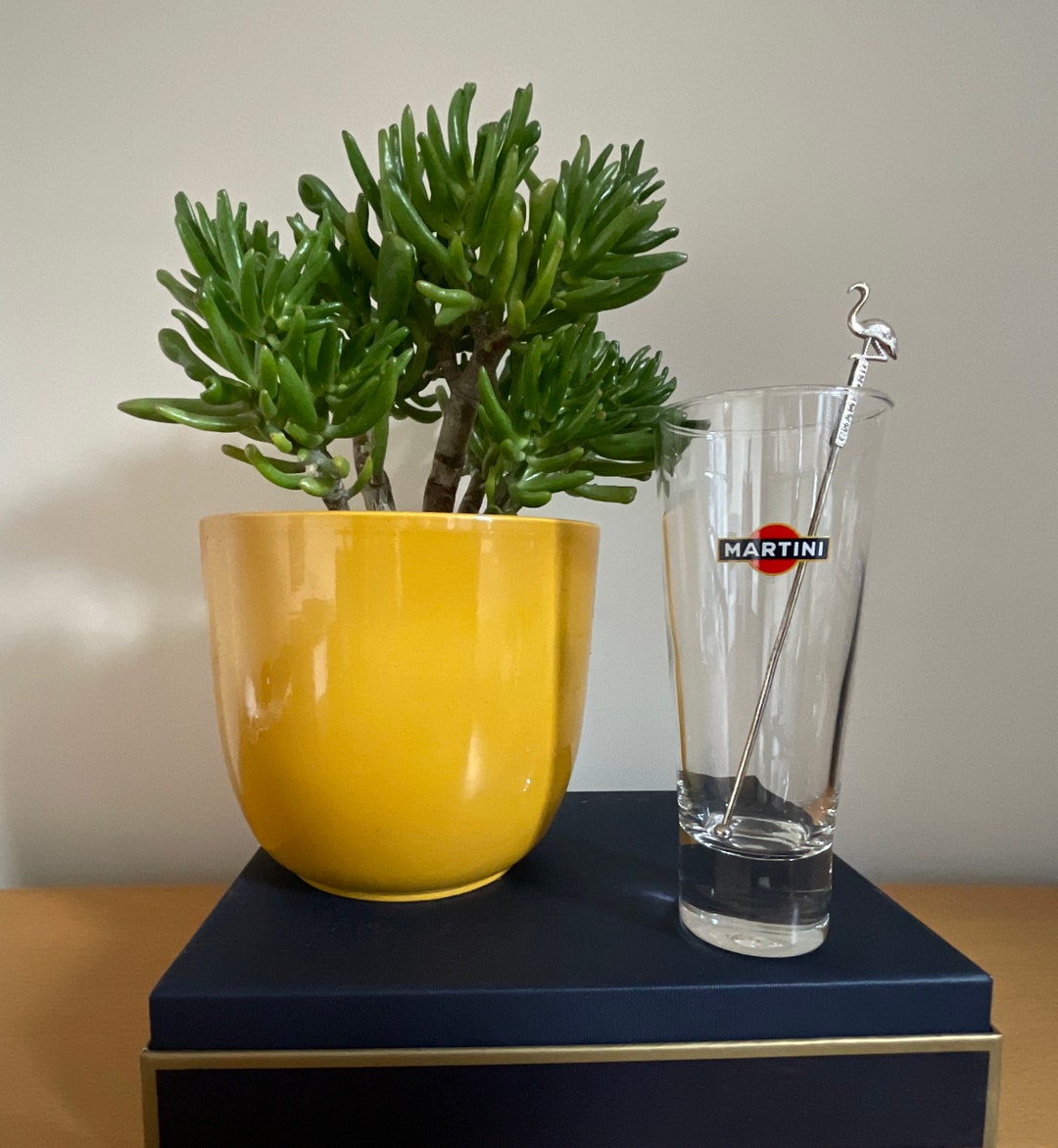 Vintage Martini Highball Glass, Martini, Drinks Trolley Glass ...