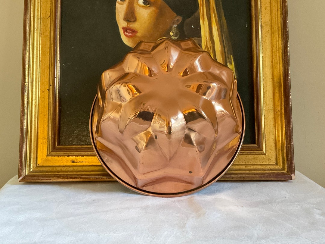 Antique Decorative Copper Mold Kitchenalia Genuine High - Etsy