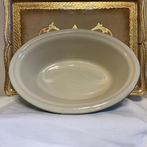 Large Vintage Denby Stoneware Oval Pie Dish, 2 3/4pint Capacity, Manor ...