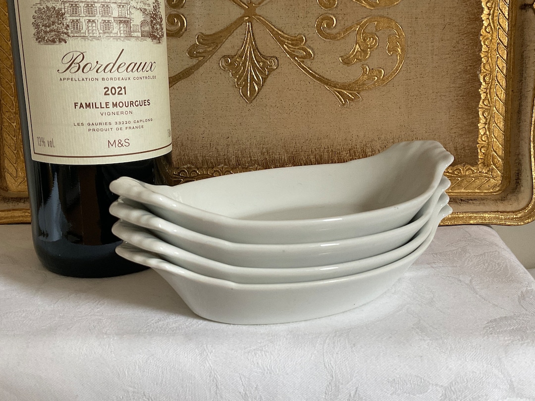 Vintage Apilco Oval Small Gratin Dish, Size 6 Oven to Table , Apilco ...