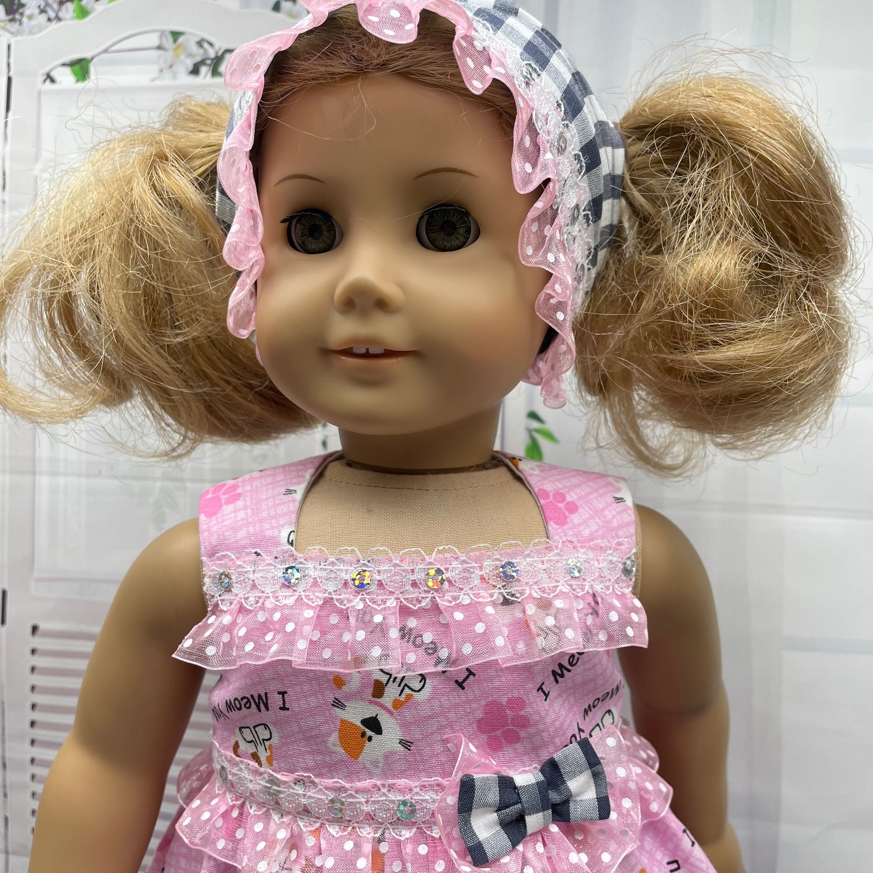 18 Inch Doll Clothing, Set Top & Trousers for American Girl Doll, Dress ...