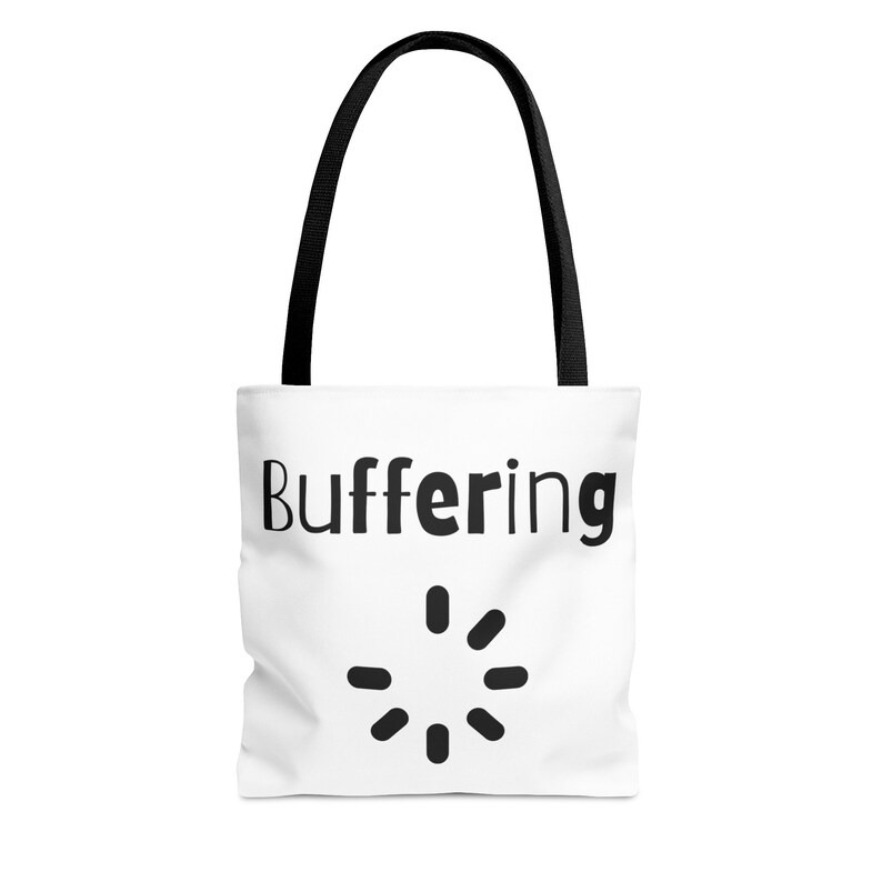 Totebag, Buffering Tote Bag, Tote Bags for Men, Tote Bags for Women ...