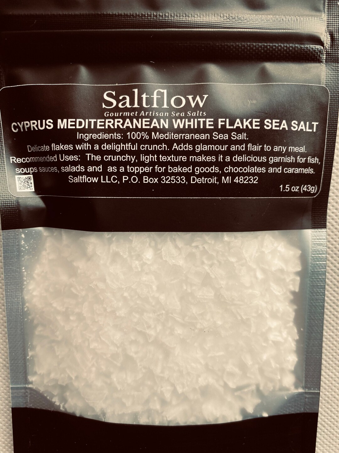Cyprus Mediterranean White Flake Sea Salt - Etsy
