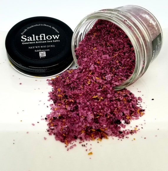 Blueberry Lemon Sea Salt | Etsy